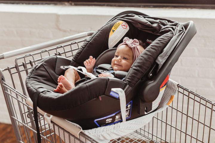 Car Seat 101: How to Keep Baby Safe in a Shopping Cart – Binxy Baby